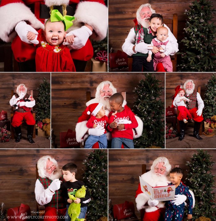 Atlanta Santa Claus Mini Session Event . Holiday Photographer