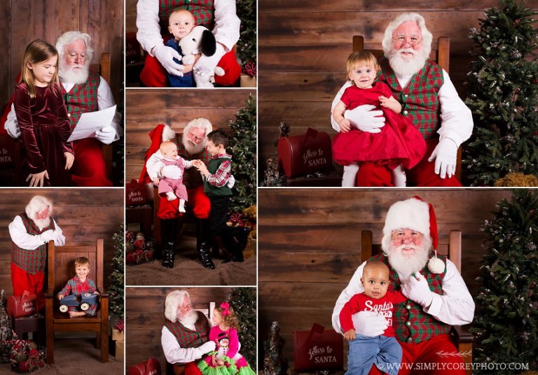 Atlanta Santa Claus Mini Session Event . Holiday Photographer