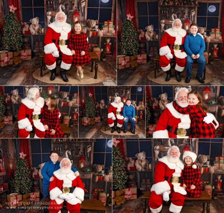 Atlanta Santa Claus Mini Sessions | Christmas Mini Session Photographer