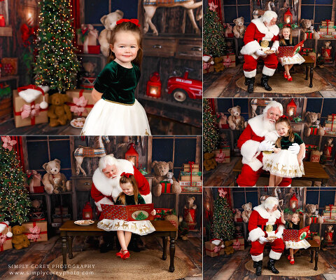 Atlanta Santa Claus Mini Sessions | Christmas Mini Session Photographer