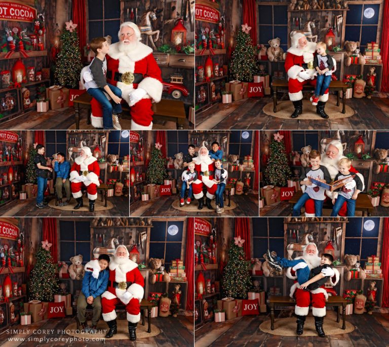 Atlanta Santa Claus Mini Sessions | Christmas Mini Session Photographer