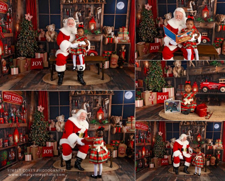 Atlanta Santa Claus Mini Sessions | Christmas Mini Session Photographer
