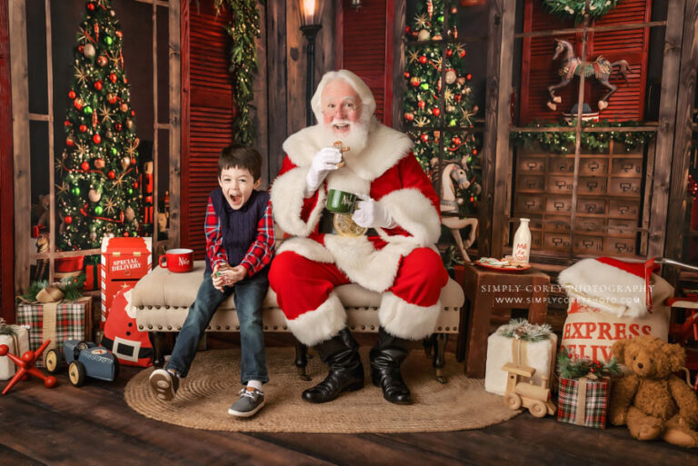 Atlanta Santa Claus Mini Session Photographer | Studio Christmas Mini ...
