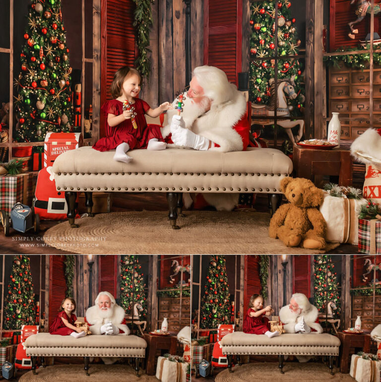 Atlanta Santa Claus Mini Session Photographer | Studio Christmas Mini ...