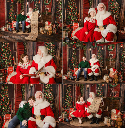 Atlanta Santa Claus Mini Session Photographer | Studio Christmas Mini ...