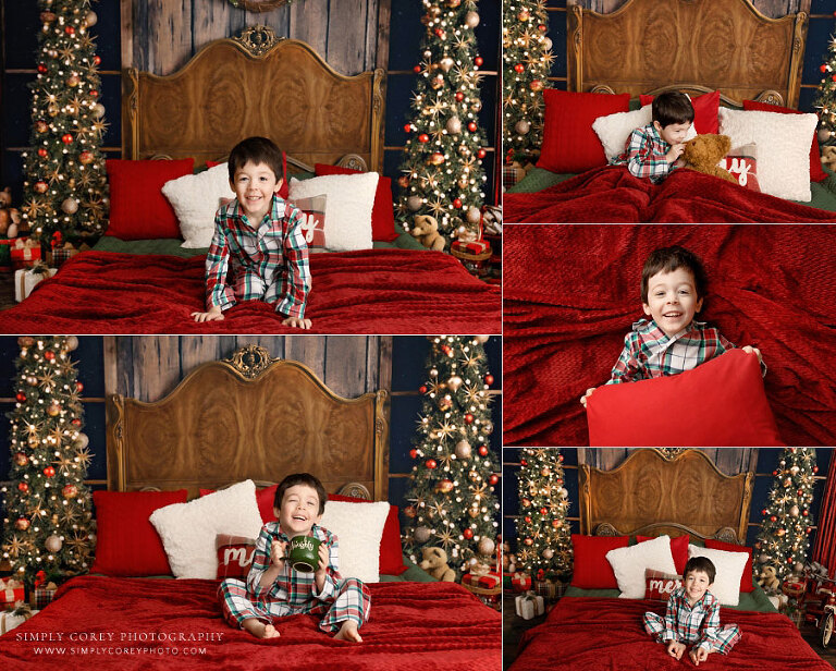 Atlanta Mini Session Photographer | Christmas Pajama Mini Sessions