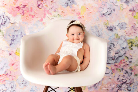 Bremen Baby Photographer | Daisy Six Month Milestone Session