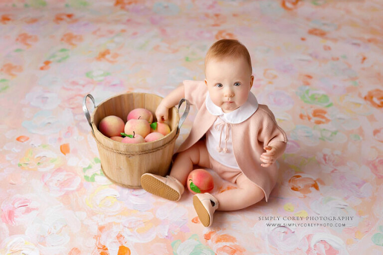 Carrollton Cake Smash Photographer | Georgia Peach Studio Set