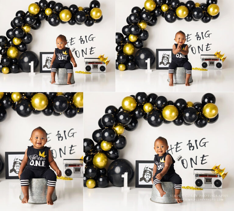 Atlanta Baby Photographer | Notorious One Milestone Session