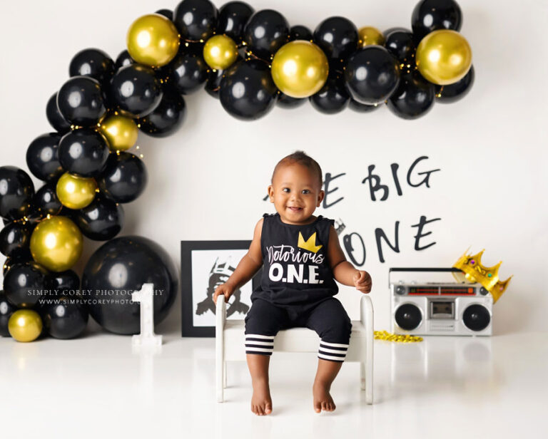 Atlanta Baby Photographer | Notorious One Milestone Session